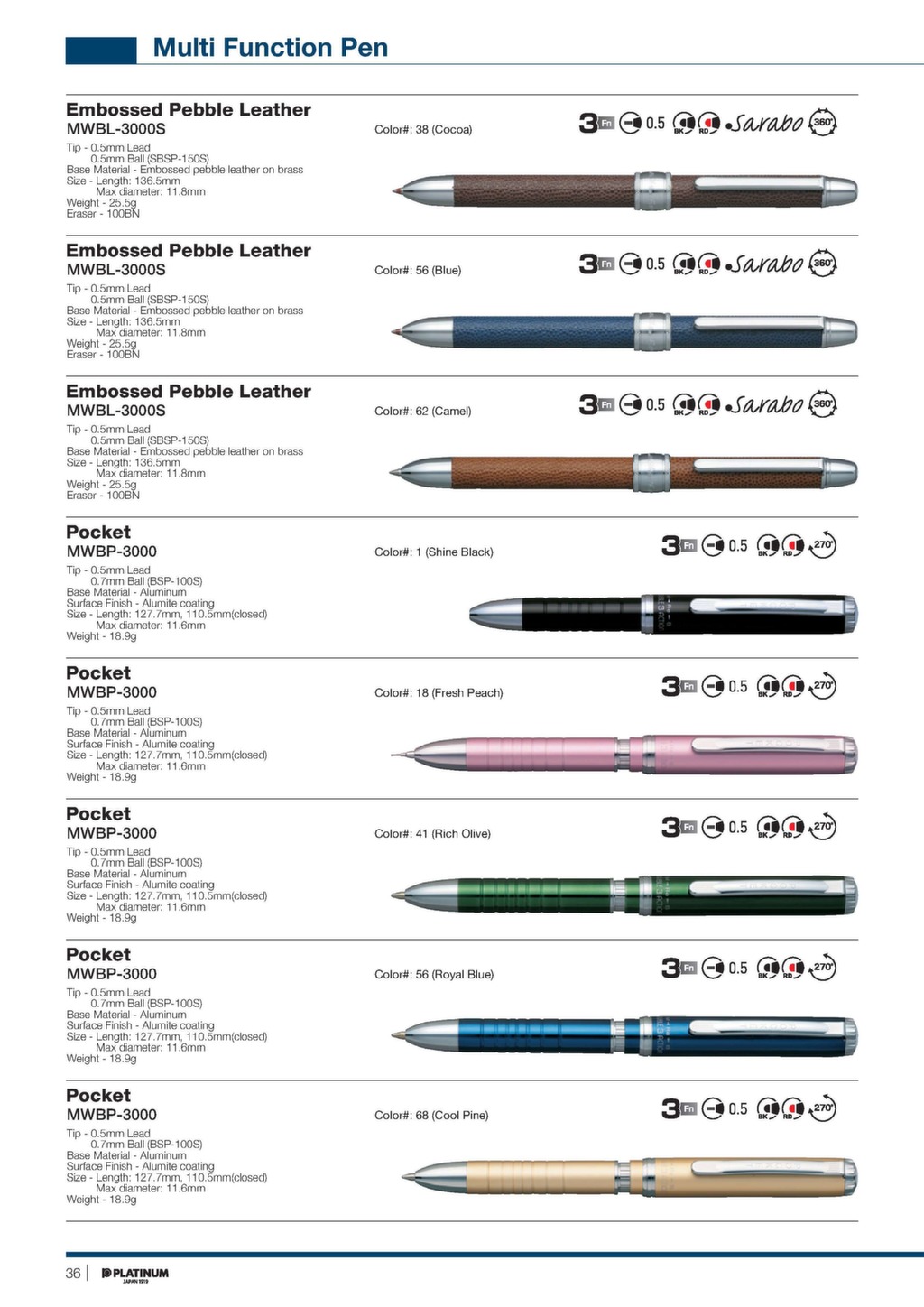 Platinum Pen Top | プラチナ万年筆