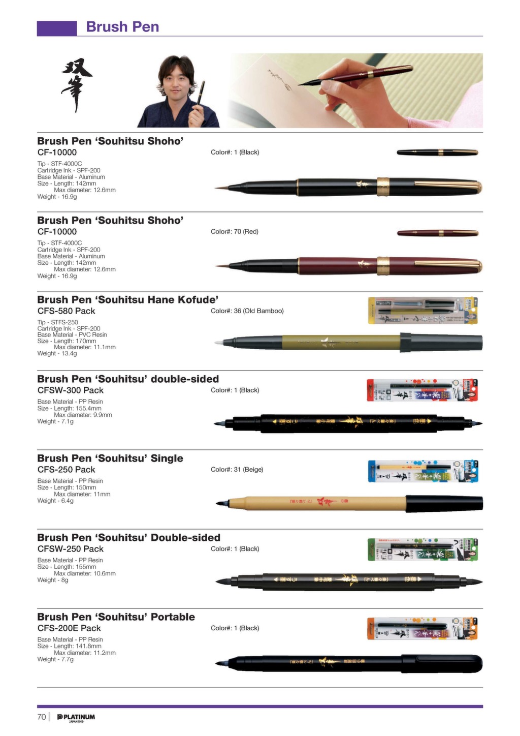 Platinum Pen Top | プラチナ万年筆